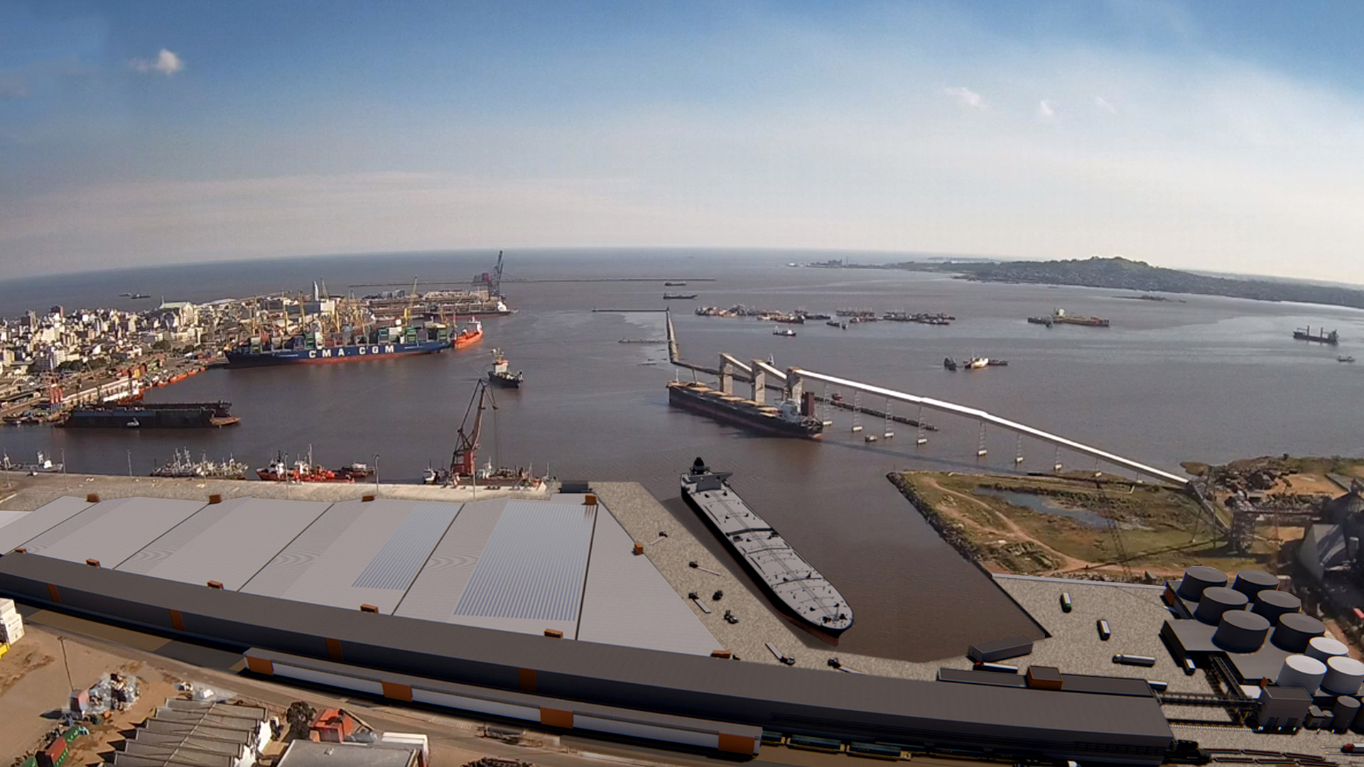 UPM is tendering for a pulp terminal in Montevideo deep sea port in ...